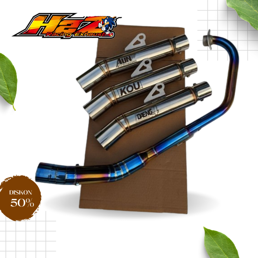 1set big elbow Open Spec kou aun daeng pipe exhaust pipe for tmx 125 ...