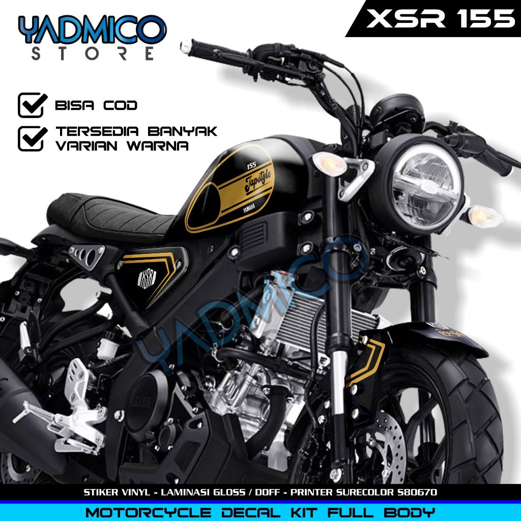 Xsr 155 Full Body Decal / XSR 155 Fullbody Motorcycle Sticker / XSR 155 ...