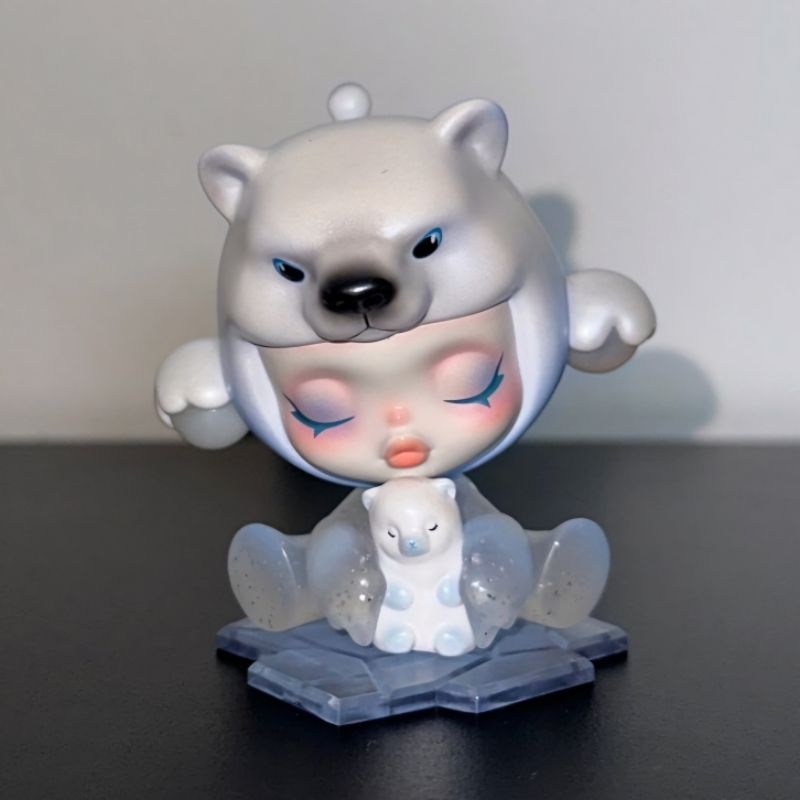 Pop MART SKULLPANDA The Mare of Animals - The Polar Bear | Shopee ...