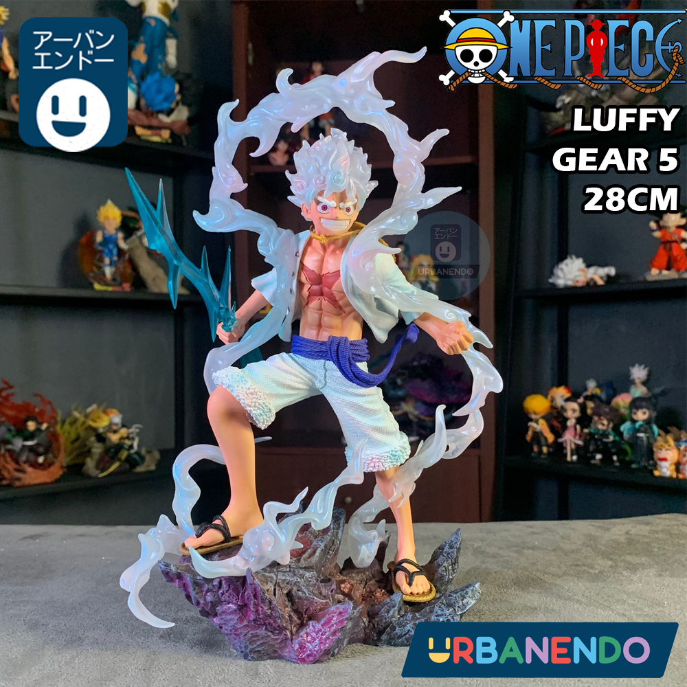 Cool Luffy Gear 5 Action Figure Photos