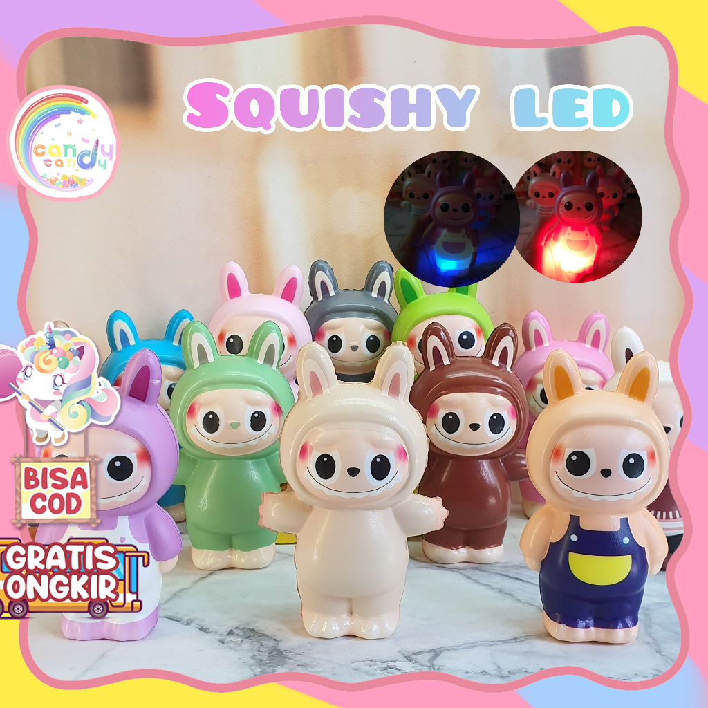Squishy Labubu Children's Toy Lights Up | Shopee Philippines
