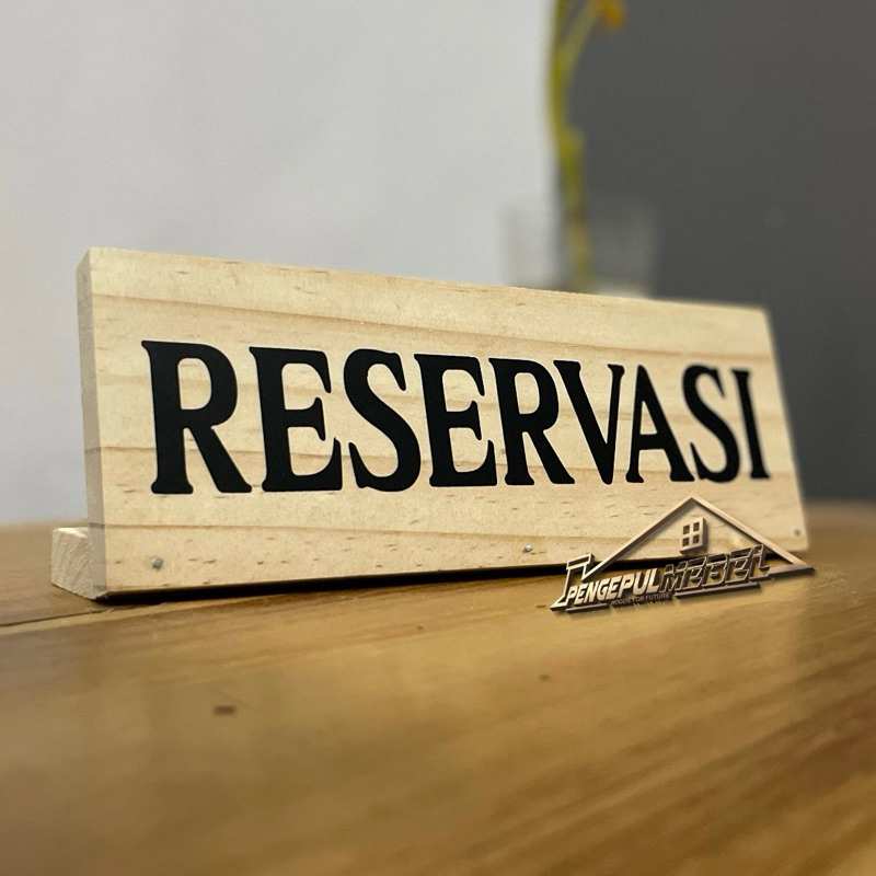 KAYU Reservations | Wooden Signboard Signboard Sign with Aesthetic ...