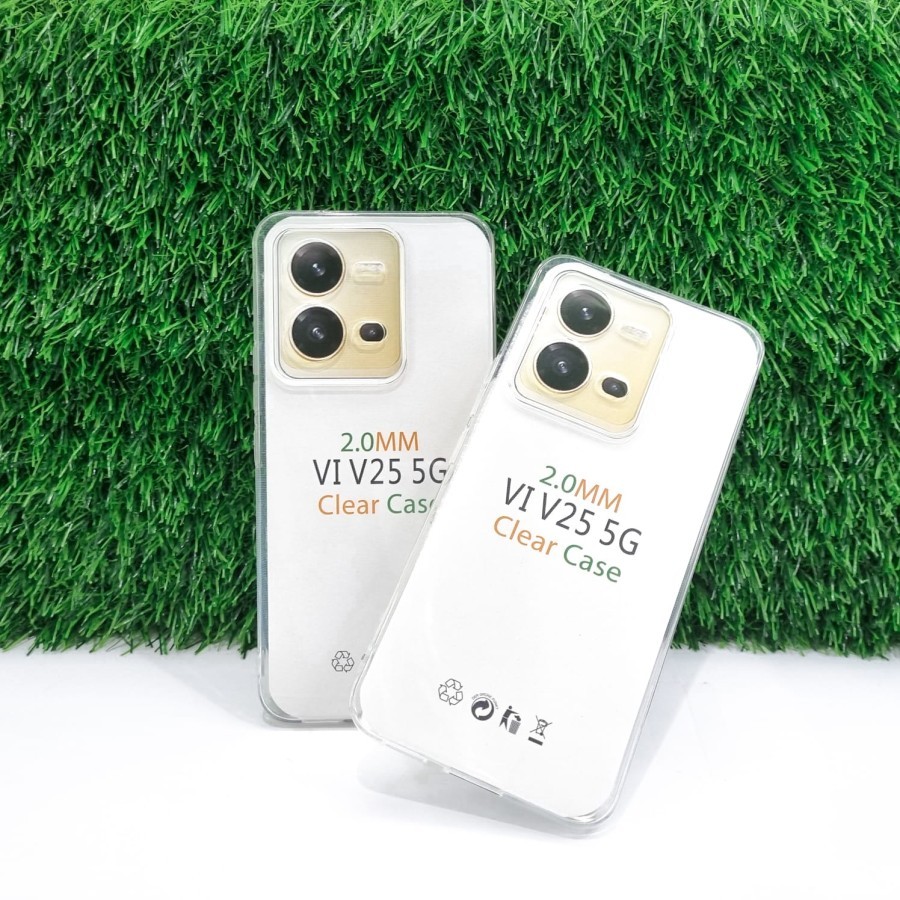 Softcase Premium Clear Case 2MM Transparent Clear Vivo V25 | Shopee ...