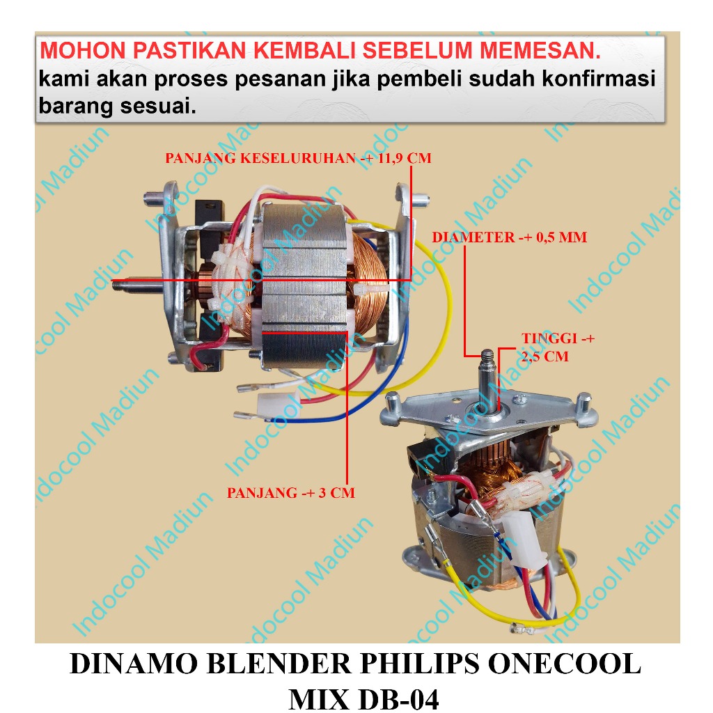 MESIN Dbpmo DYNAMO MOTOR / DYNAMO MACHINE BLENDER / DYNAMO BLENDER ...