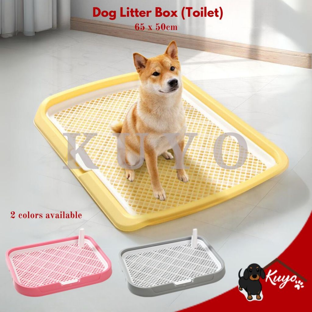 Dog Litter Box Toilet Urinal Pad Potty Training - Medium Large Dog ...