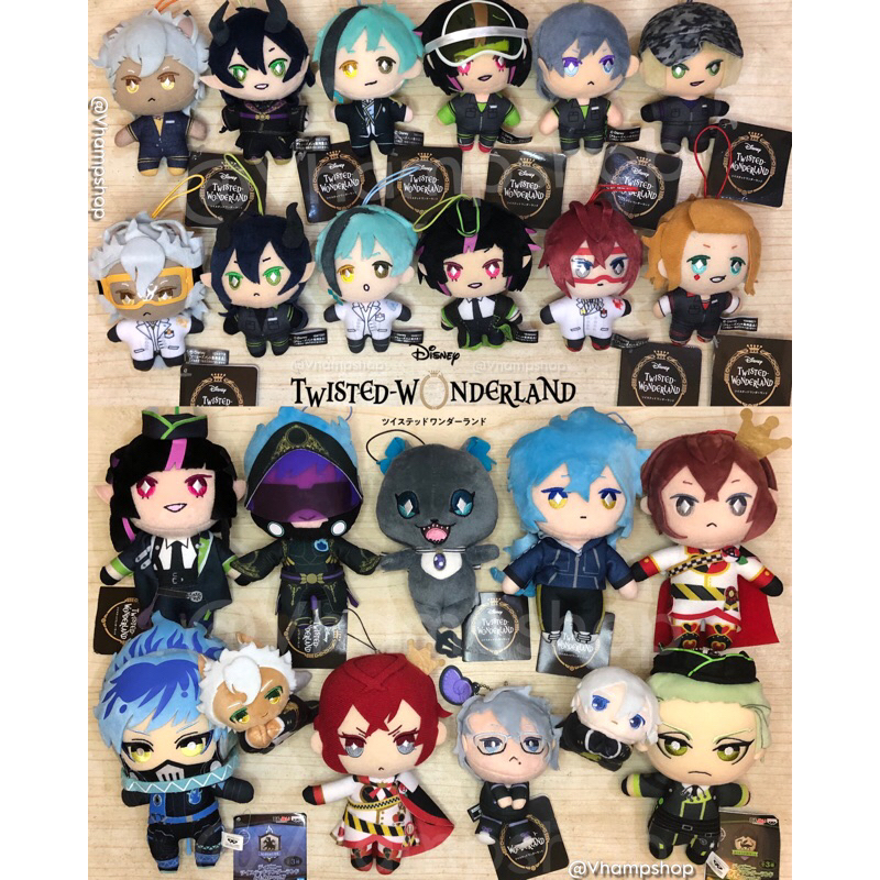 Disney Twisted Wonderland Plush Cotetto Dorm uniform, Lab, Gym ...