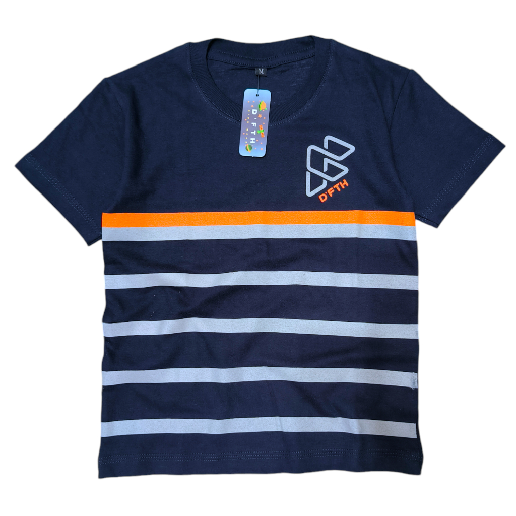 Navy Children's Distro T-shirt GRS - 004 / Children's T-shirt with ...