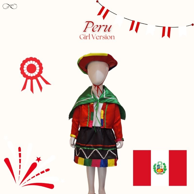 Peru Outfit Costumes for Girls | Peru Traditional Costume for Girl ...
