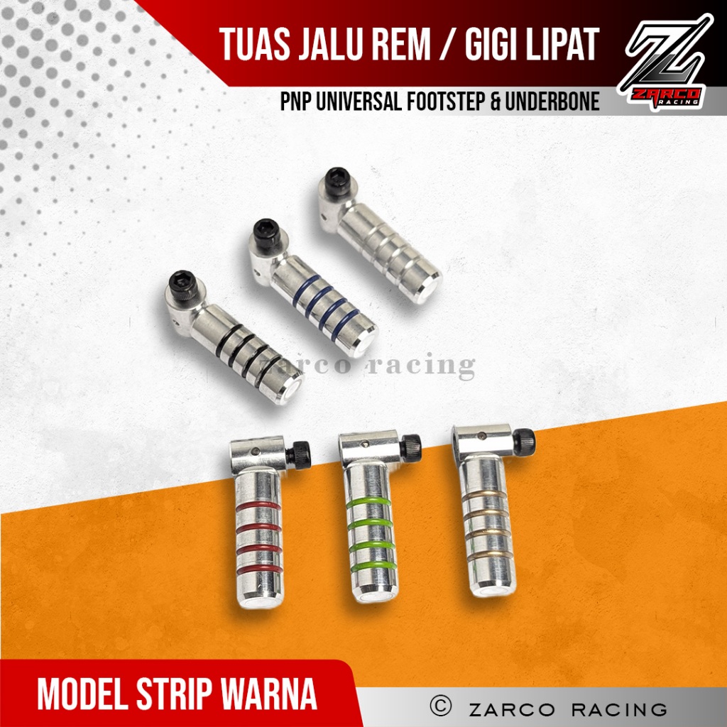 Brake / Folding Teeth Strip Model Color PnP Universal Underbone ...