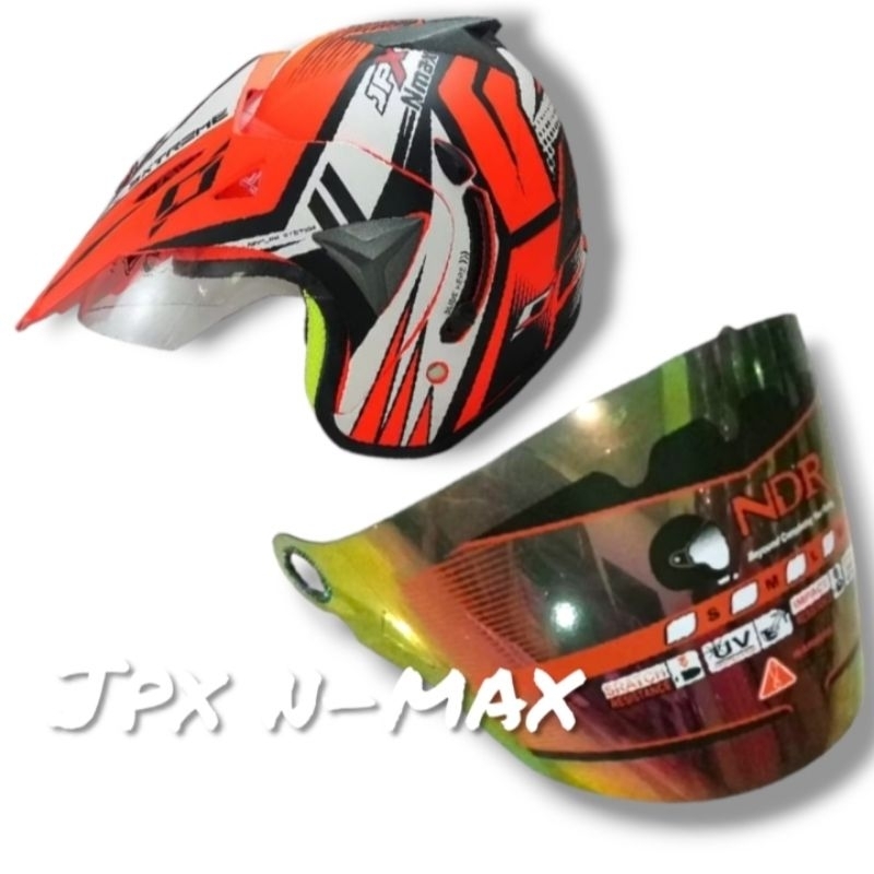 (NDR-4) Jpx N-Max Helmet Glass || Jpx NMAX kekm Visor | Shopee Philippines