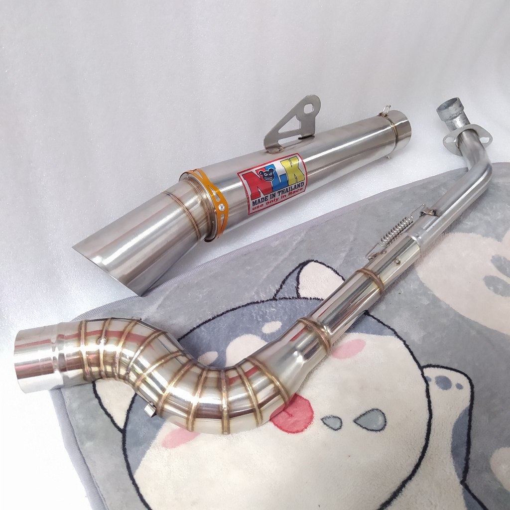 Canister NLK exhaust 1set for Wave 100 110 115 xrm 110 100 115 125 fury ...