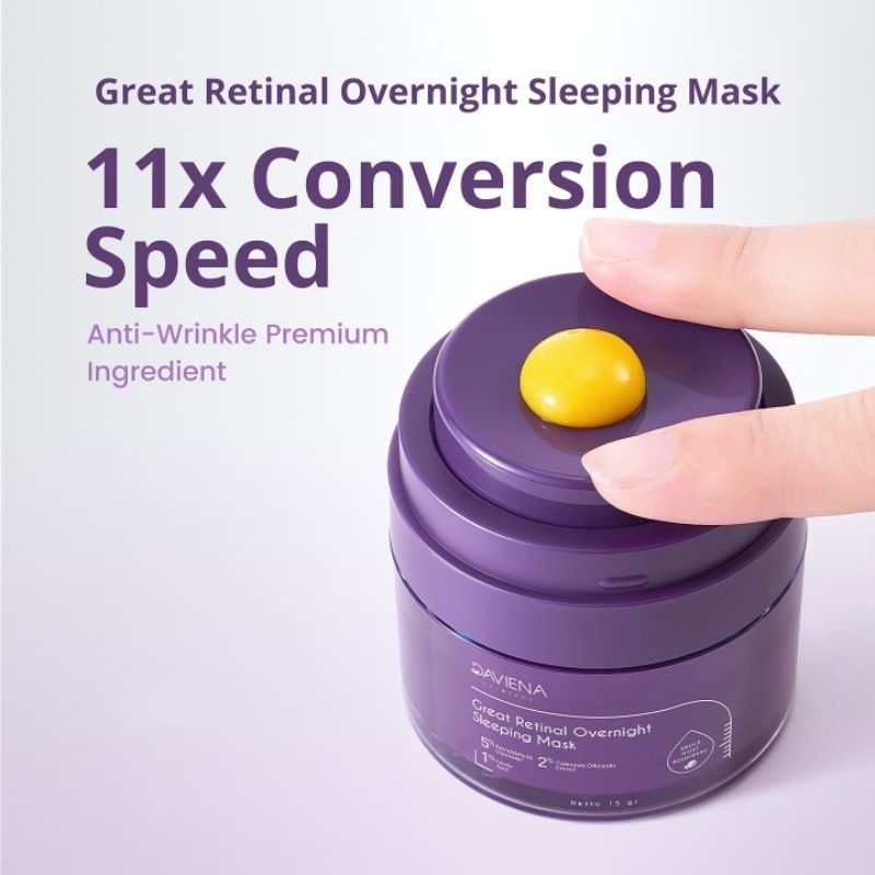 Retinal DAVIENA GREAT OVERNIGHT SLEEPING RETINAL DAVIENA SKINCARE ...