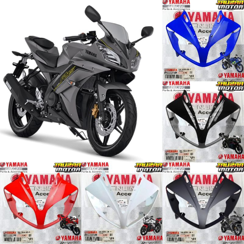 ORIGINAL YAMAHA R15 OLD V2 FRONT LIGHT COVER FRONT SHIELD 2PK-F835G-00 ...