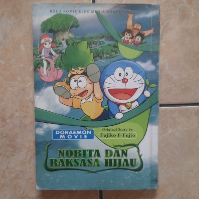 HIJAU Doraemon Movie Nobita Comic And Fujiko F Fujio Kolpri Green Giant | Shopee Philippines