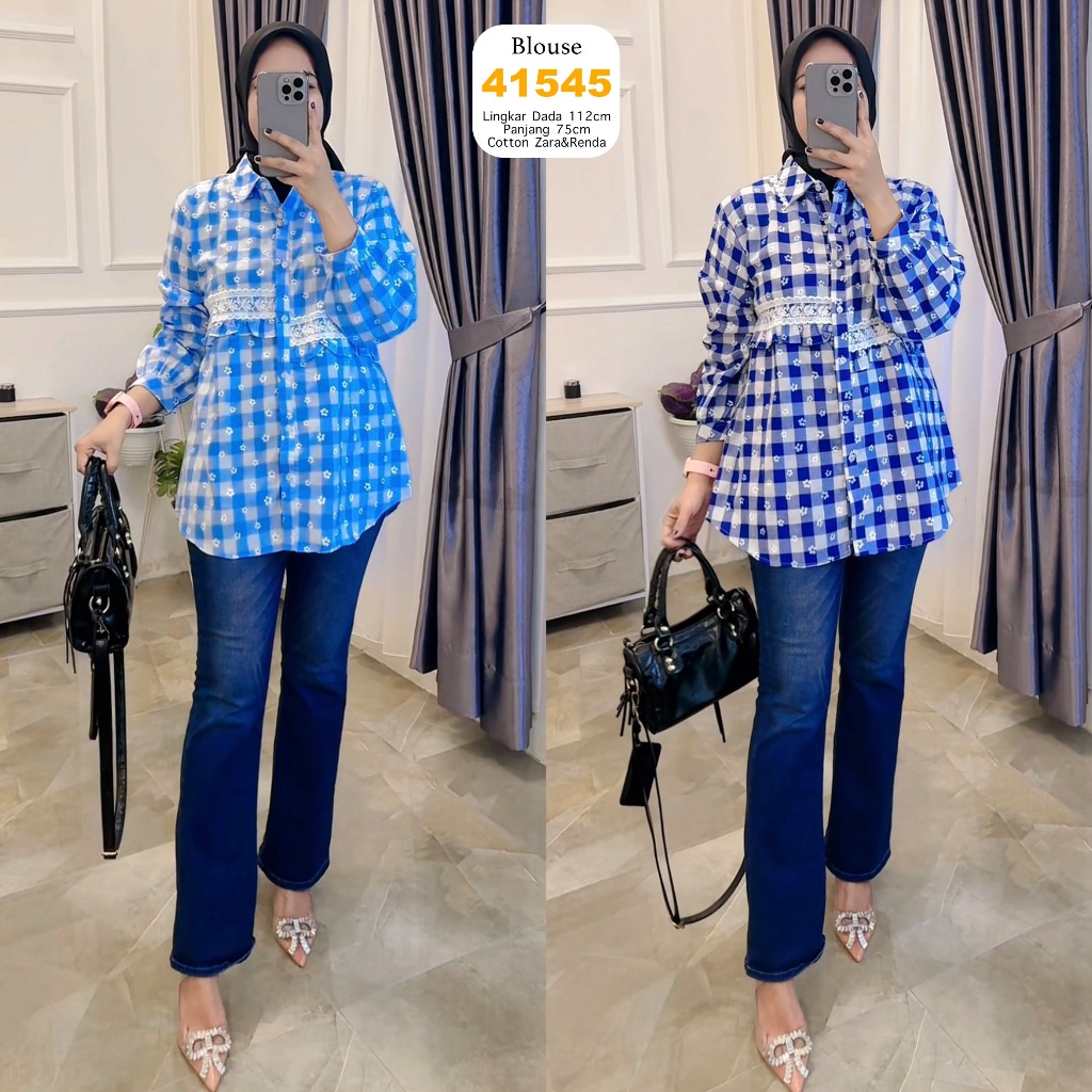 EXTU HERITAGE HASNA BLOUSE (41545) | Shopee Philippines