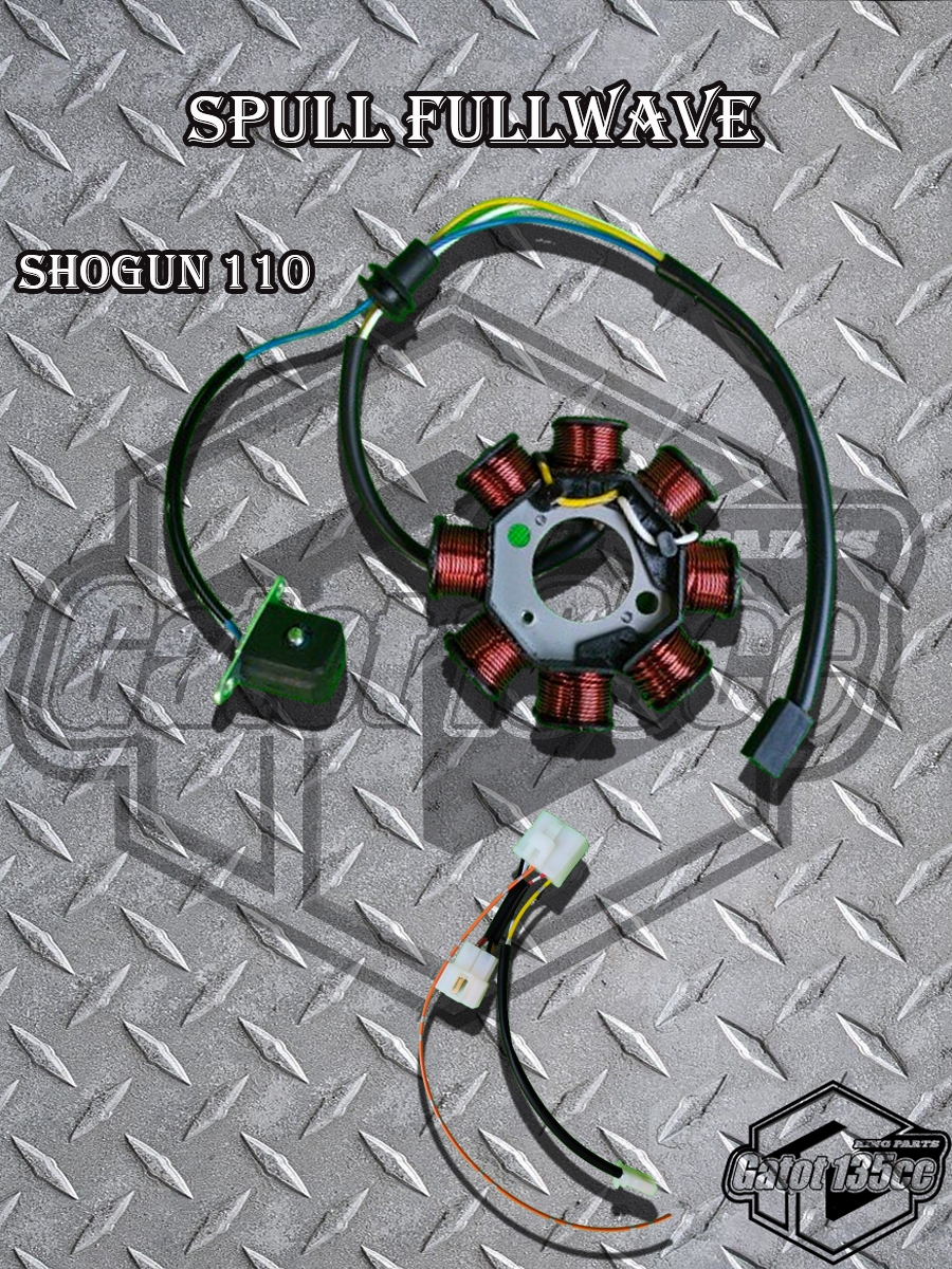 Spull Fullwave Shogun kebo 110cc PNP uses Nmax or tiger kiprok Support ...