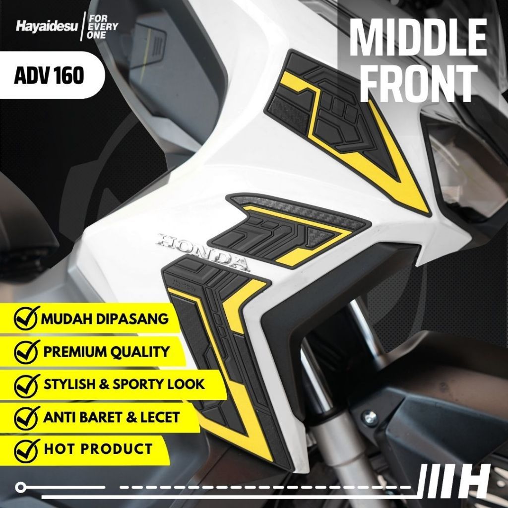 Honda ADV 160 Middle Front Body Protector Cover Hayaidesu | Shopee ...
