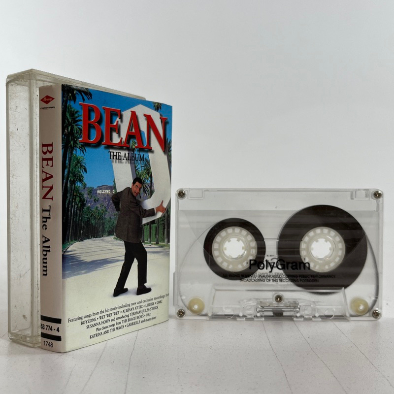 Cassette tape original soundtrack mr bean the album tape | Shopee ...