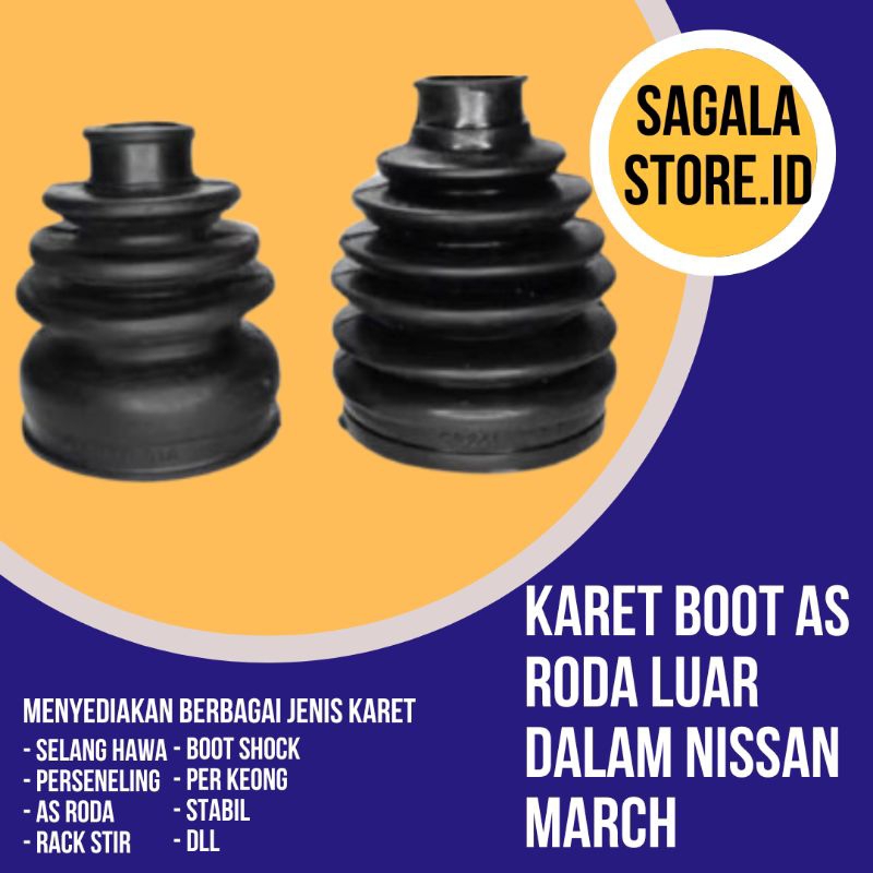 Rubber Boot Axle CV Joint Bearing NISSAN MARCH | Shopee Philippines