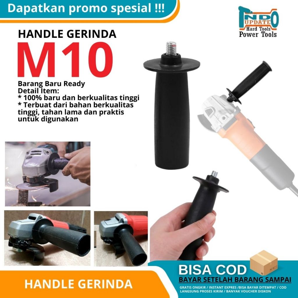 MESIN Side Handle Side Handle M10 Car Motorcycle Polishing Machine Hand ...