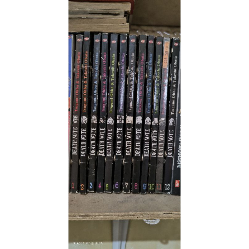 Original death note comic 1 set vol 1-12 (Complete) | Shopee Philippines