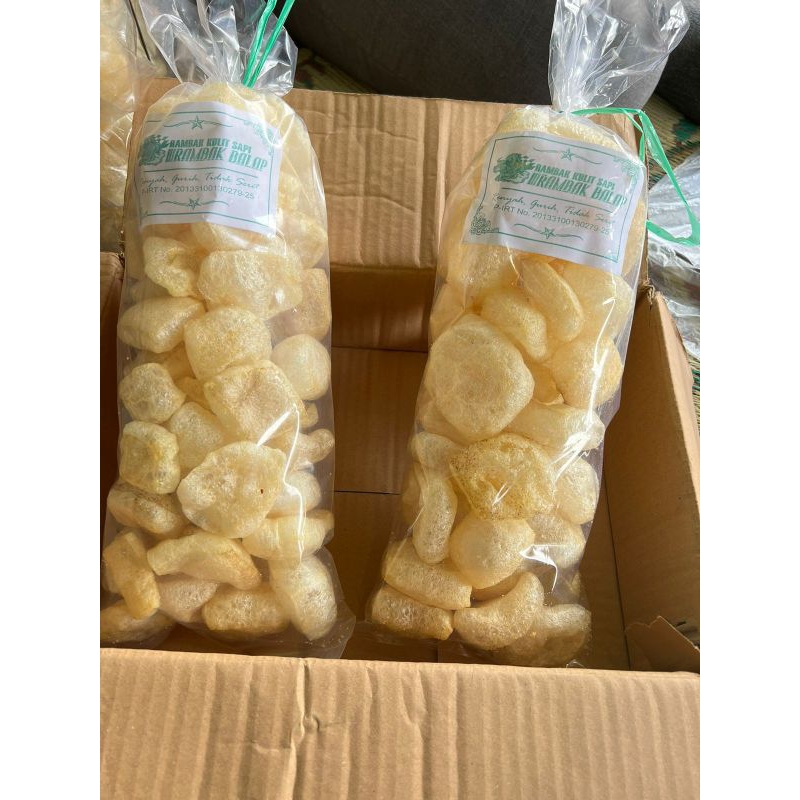 Cowhide crackers 70 grams (own production) (free cardboard packaging) | Shopee Philippines