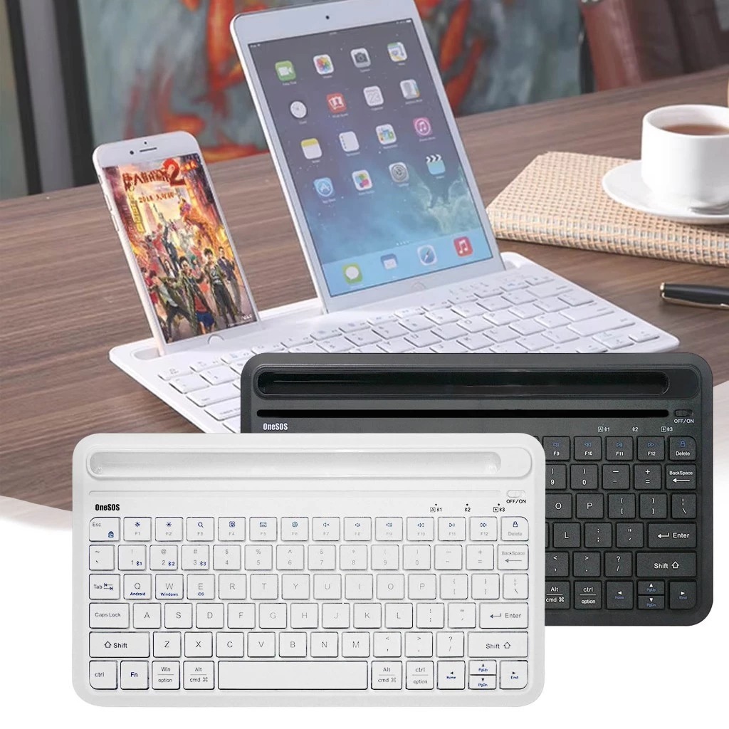 Keyboard KY 101 Swift Keyboard Wireless Bluetooth Multi Device ...