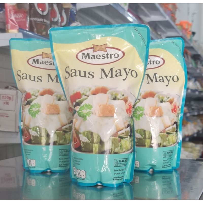 Maestro Mayo Sauce 1kg/Mayonaise Maestro Sauce 1kg/Mayonaise Original ...