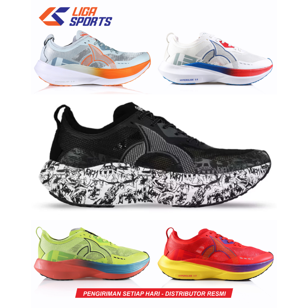 Original Ortuseight Hyperglide 3.0 Symbiote Venom Running Shoes | Shopee Philippines
