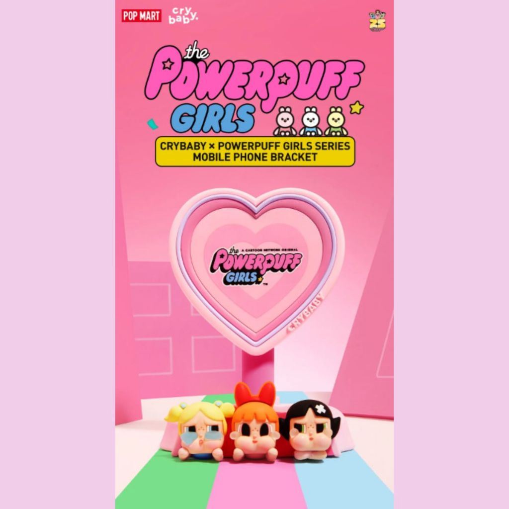 Oppakrid - CRYBABY x POWERPUFF GIRLS SERIES - MOBILE PHONE BRACKET ...