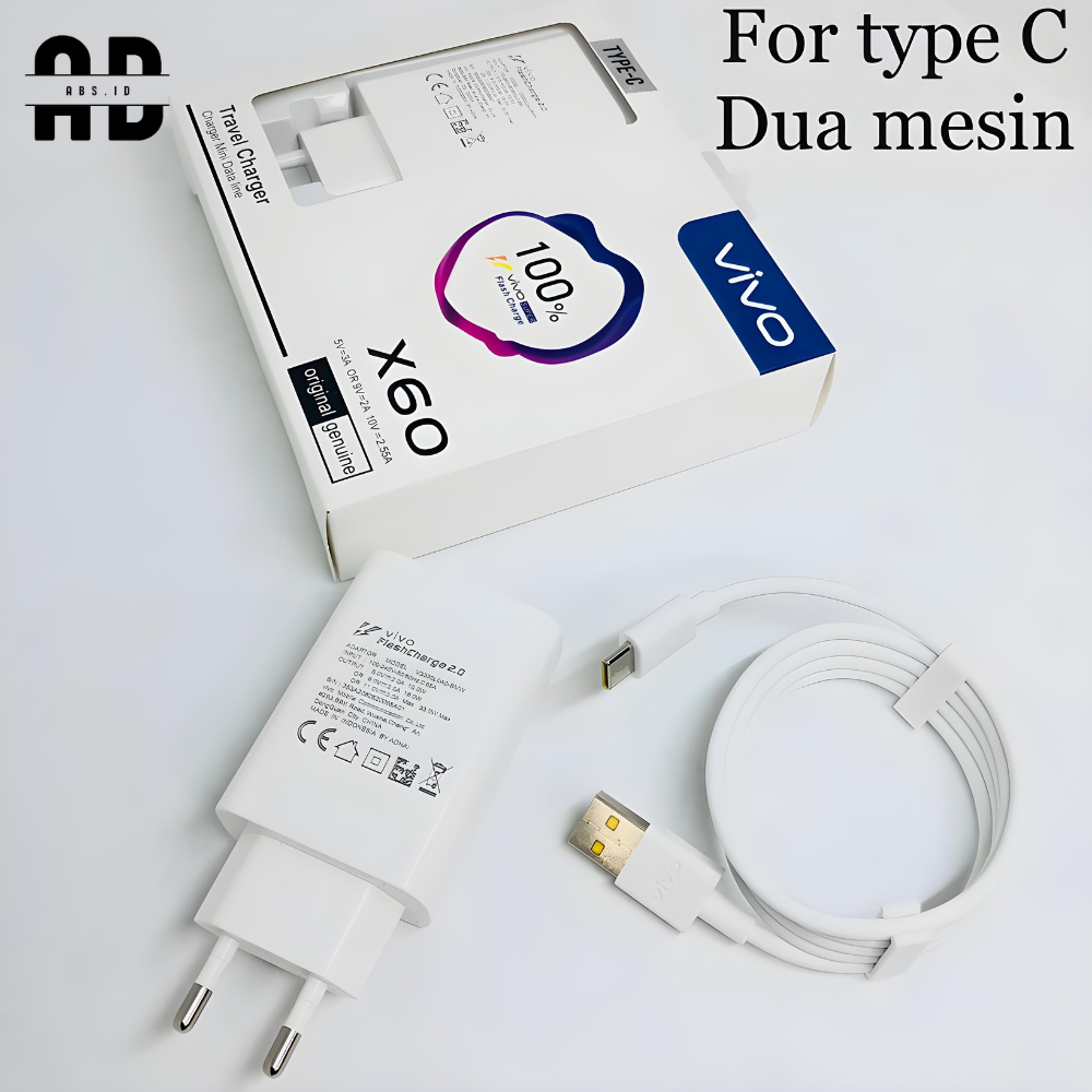 Abs - MICRO-USB & TYPE-C CASAN CHARGER VIVO X27 NEX / X60/X70/X80 / Y17 ...