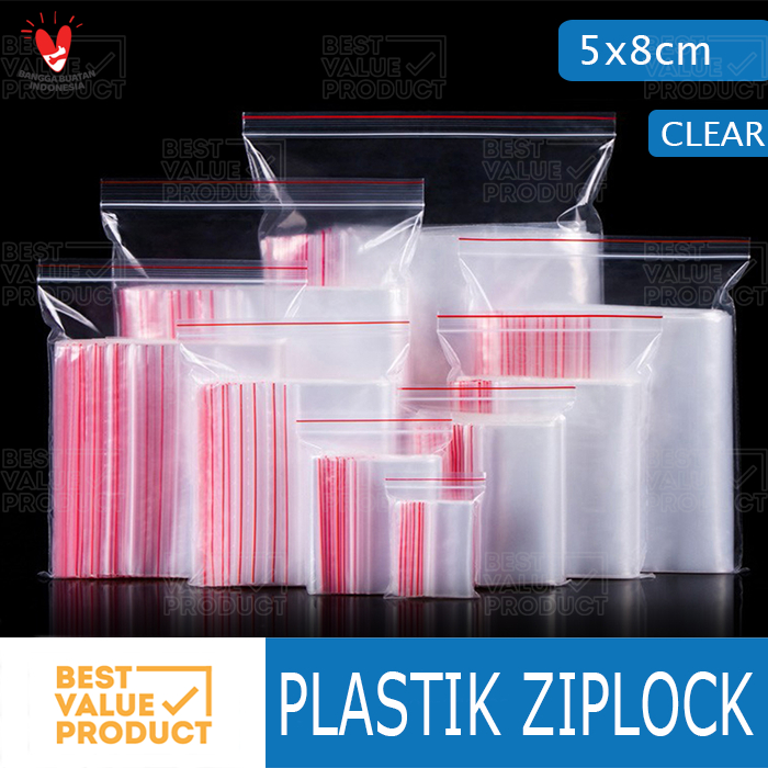 PLASTIC CLIP ZIPLOCK 5 x 8 cm PLASTIC CLIP ZIPLOCK CLIP 5x8cm | Shopee ...