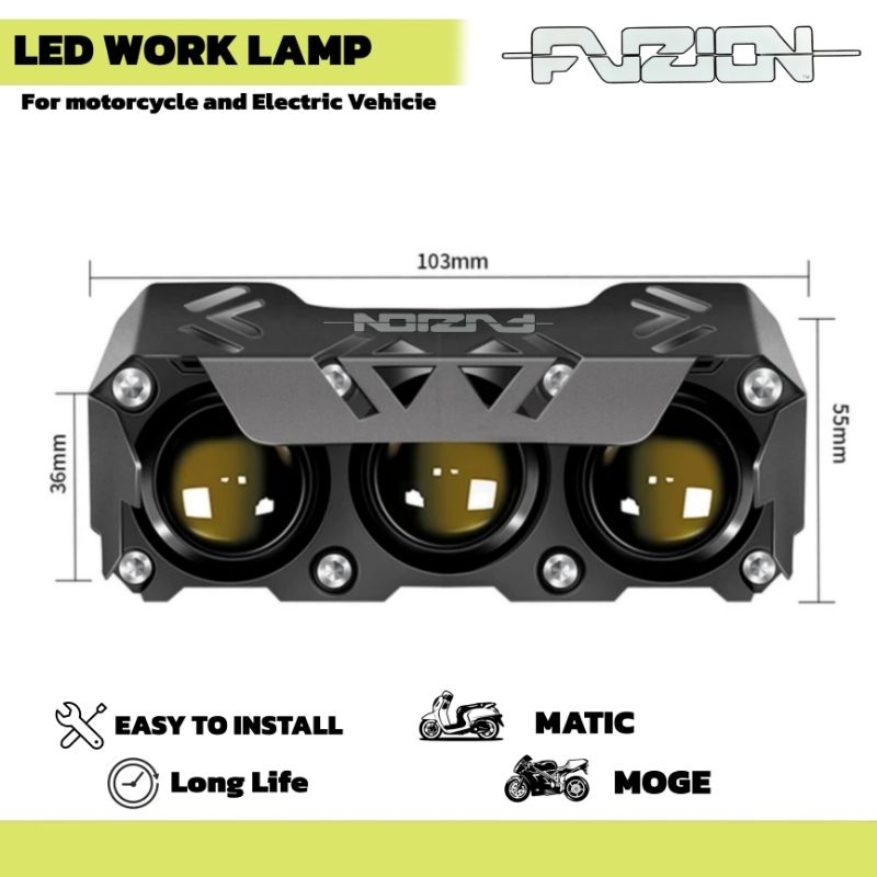 MATA 3-eyes SQL Laser Shooting Light Full Aluminum Premium FUZION ...