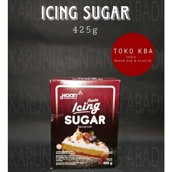 Haan Instant Mix Fiesta Icing Sugar Refined Sugar Flour 425 Grams ...
