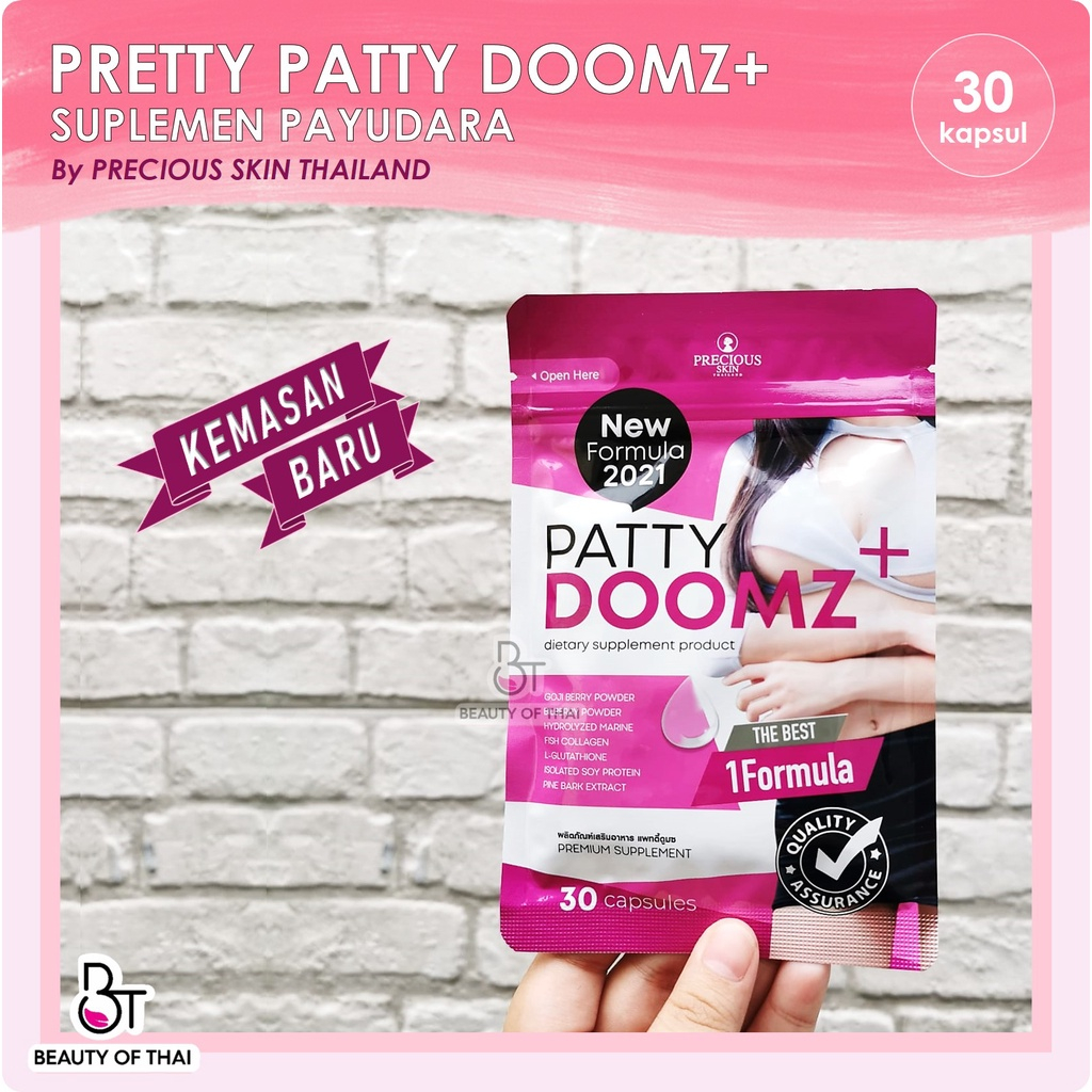 Pretty/patty DOOMZ+Breast Supplement | Shopee Philippines