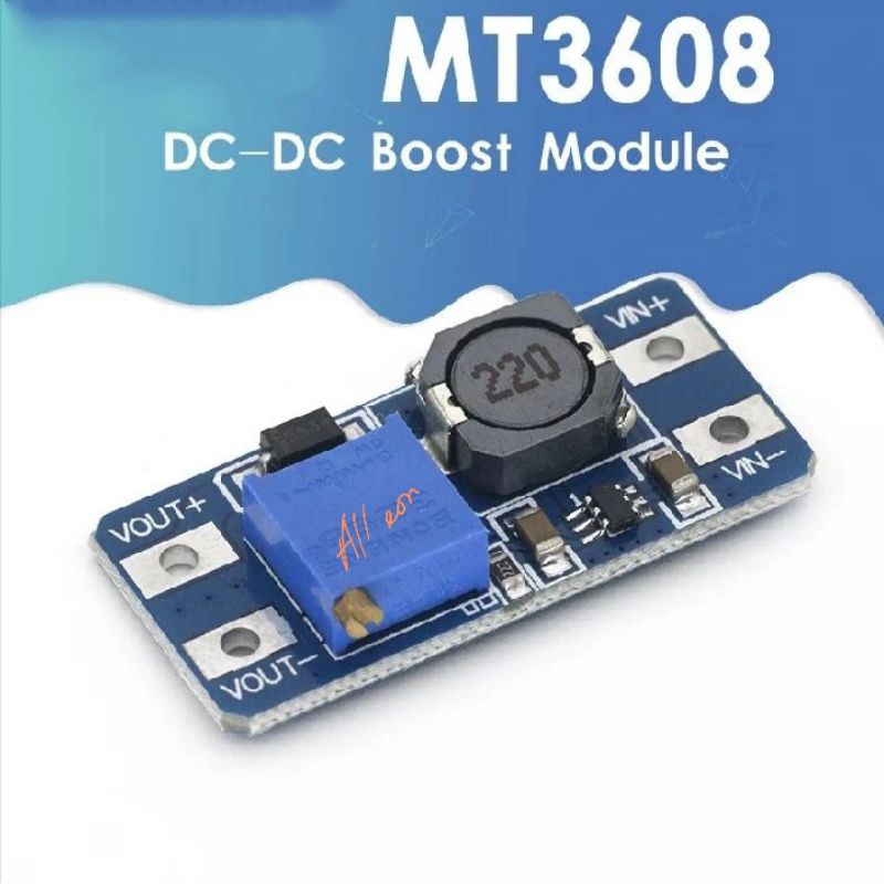 Mt3608 Step Up DC-DC 2A Stepup DC to DC Module Power Booster | Shopee Philippines