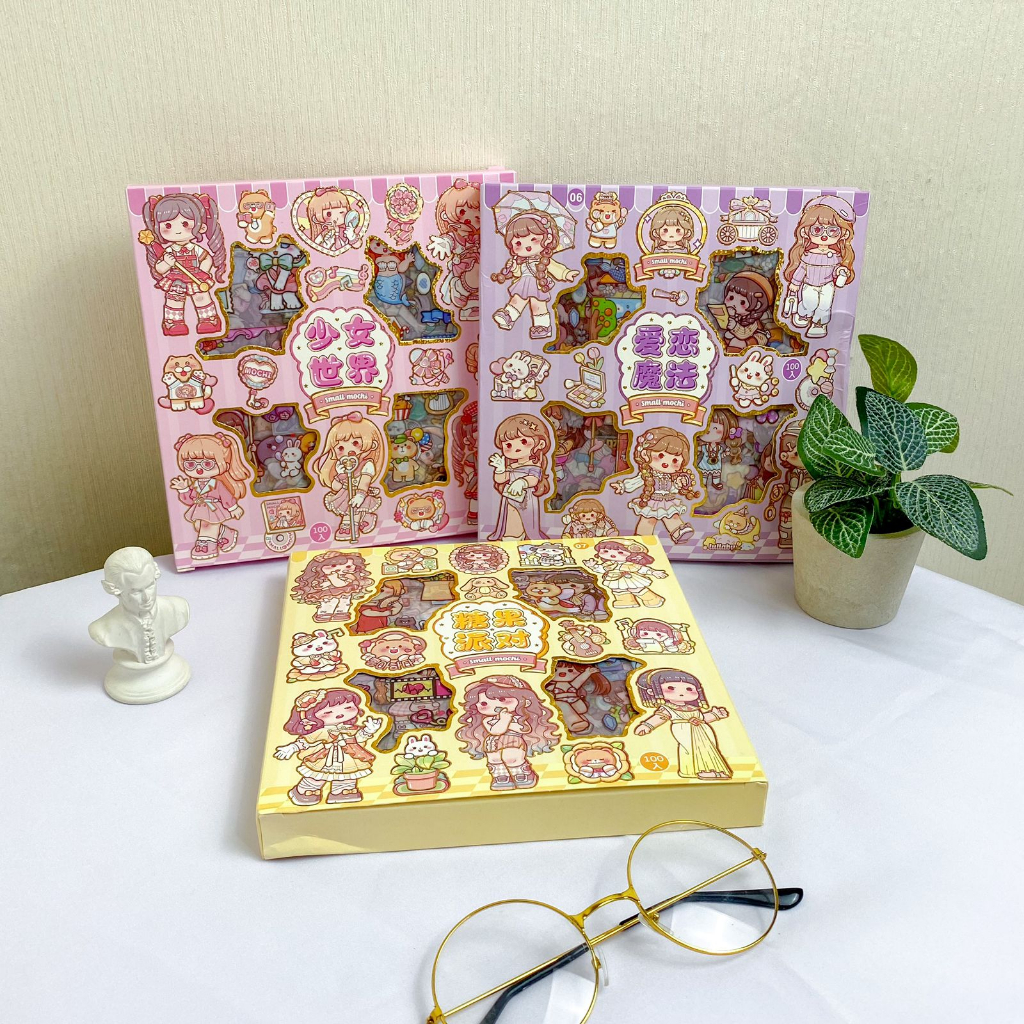 Masu Stickers 100 Stickers SENMU RANDOM MOTIF Version 5 Contents 100 ...