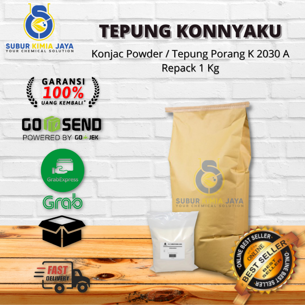 Konnyaku Flour/Konjac Powder/Konjak Flour 1kg | Shopee Philippines