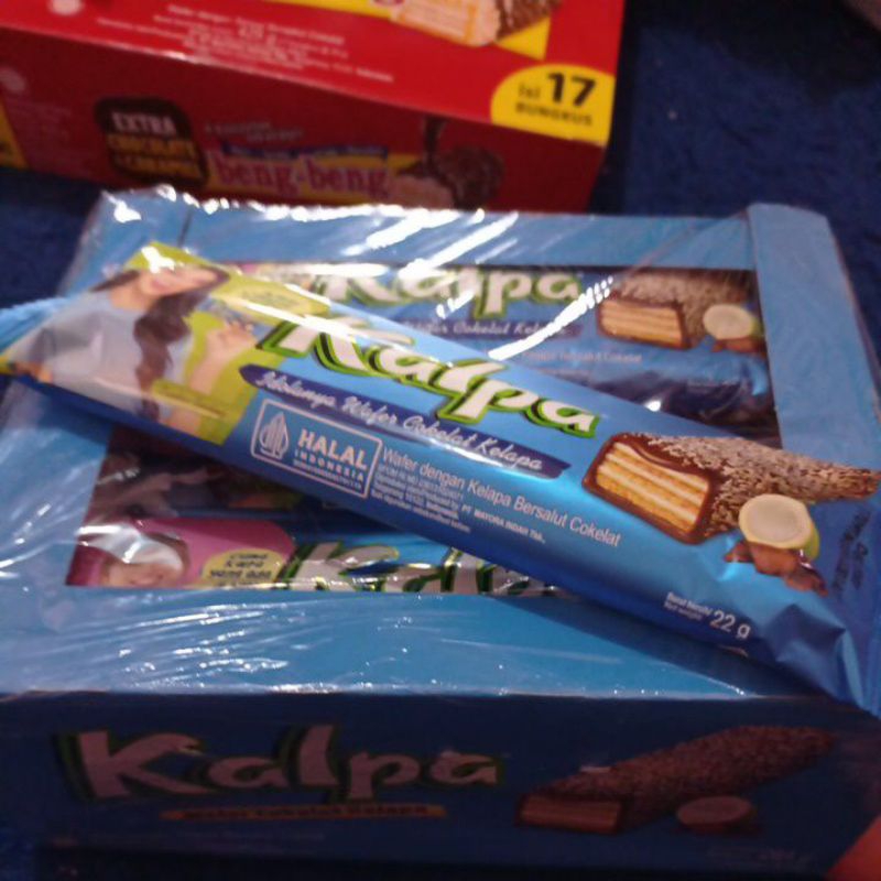 1box KALPA WAFER COCONUT CHOCOLATE 22gram (12Pcs) | Shopee Philippines