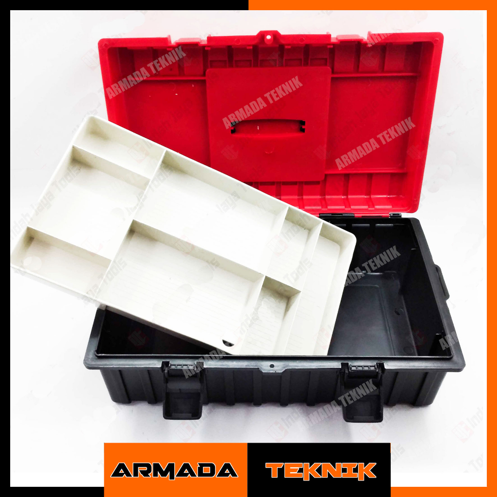 Large Toolbox Tool Box Kit Plastic Key Holder Tekin Tool Box | Shopee ...