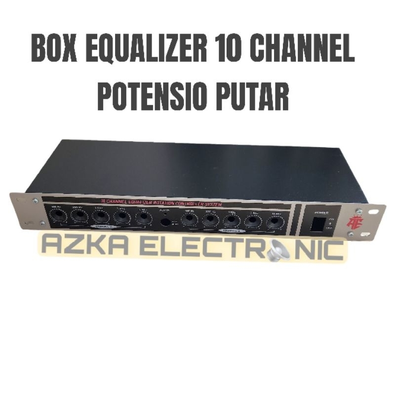 Harmony Rotary Potentio 10 Channel Stereo Equalizer Box | Shopee ...