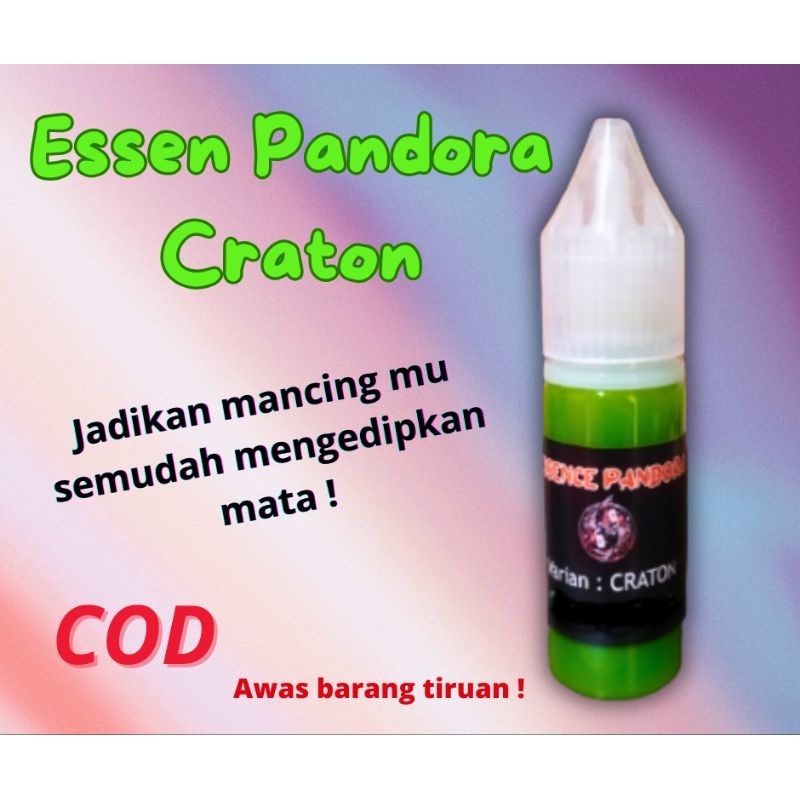 Essen Pandora Kraton (Melon, Jasmine,Craton), Goldfish Bait, Fish ...