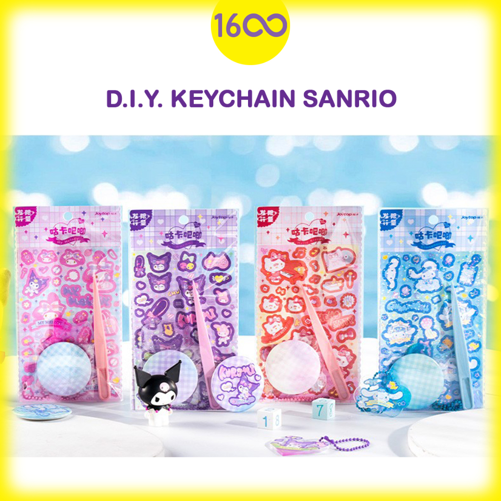 GANTUNGAN DIY Cute Sanrio Keychain | Sanrio Cute Keyring | DIY Cute ...
