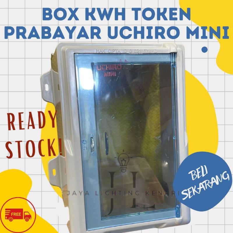 UCHIRO MINI PRE-PAID ELECTRIC METER PROTECTIVE KWH BOX THICK KWH BOX ...