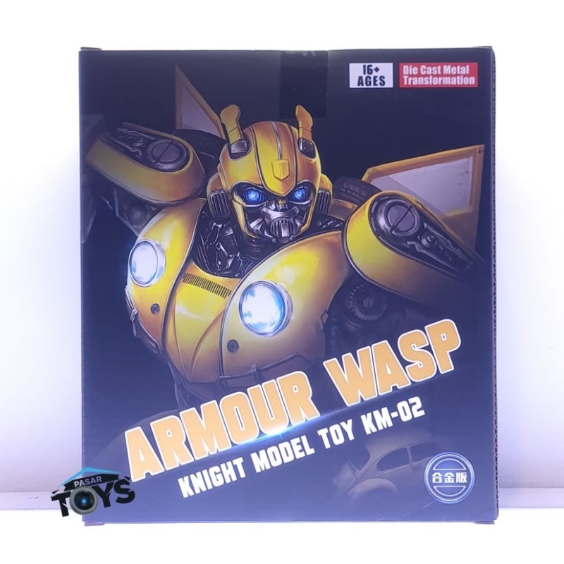 LS-07 KM-02 Armour Wasp BMB aka Bumblebee MPM-07 KO Transformers ...