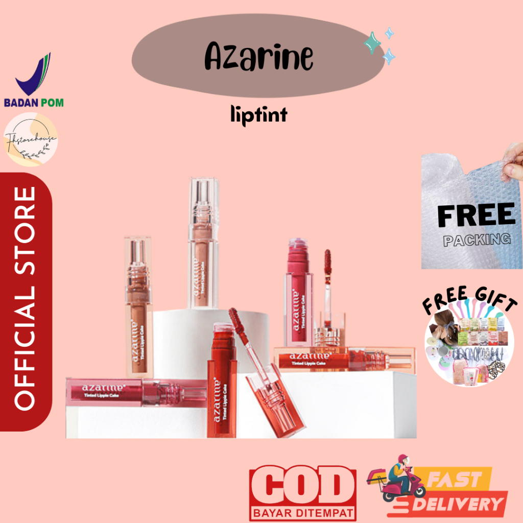Azarine x Red Velvet Tinted Lippie Cake Lip Tint Lip Stain Korean ...