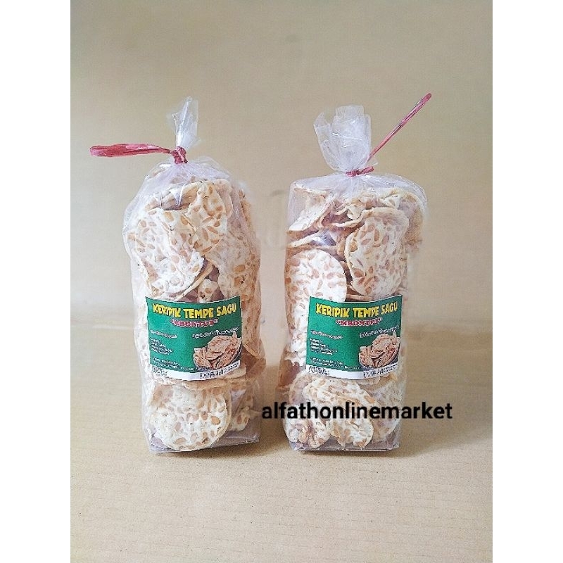 Super Savory Crispy Sago Tempe Chips 250 gr - Tempe Chips | Shopee ...