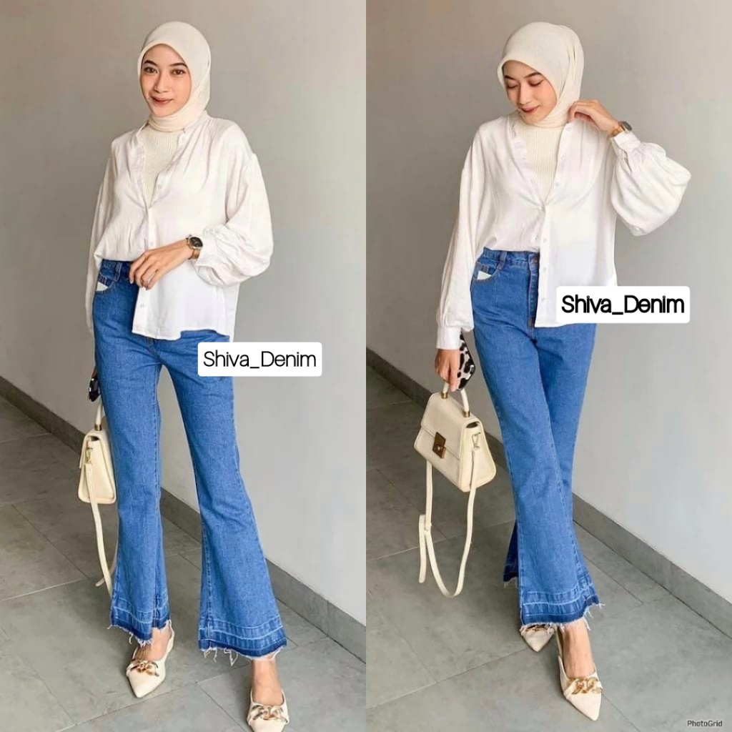 Highwaits Contemporary Women's Cutbray Jeans // Cutbray non-streat BF ...