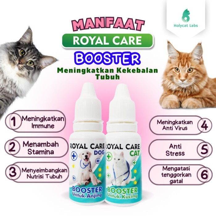Royal Care Booster Cat & Dog 10ml - Vitamin Immune Booster Cat Dog ...