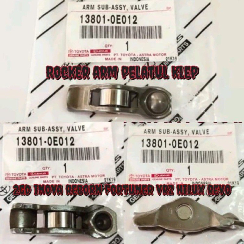 Original toyota diesel hilux revo 2gd fortuner vrz valve trigger Rocker ...